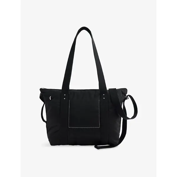Rick Owens Nylon Trolley Tote Bag - Black/black