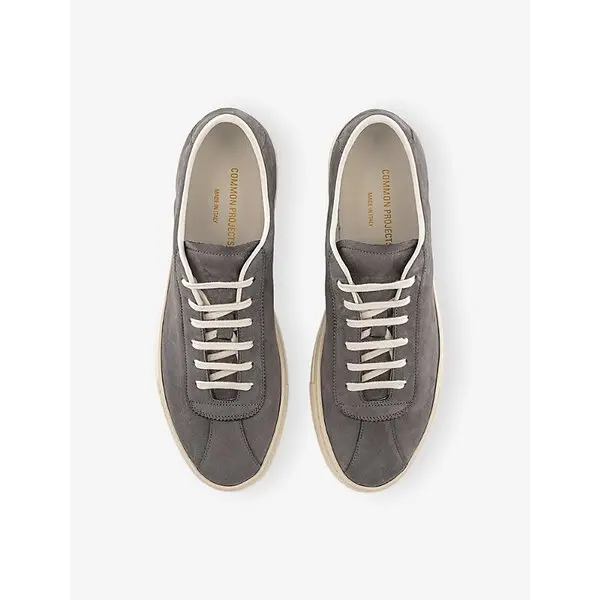 COMMON PROJECTS Tennis Leather Trainers - Grey