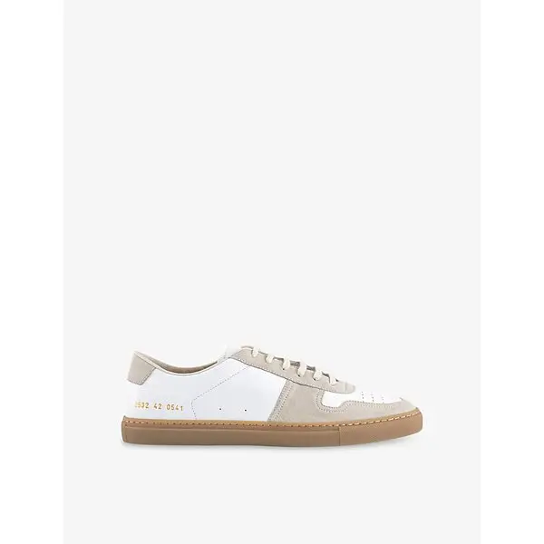 COMMON PROJECTS Bball Duo Low-top Leather Trainers - Dust
