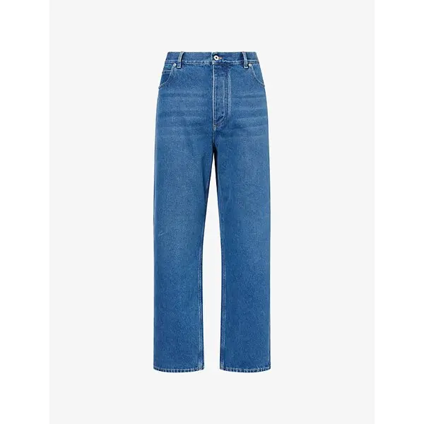 Bottega Veneta Five-pocket Wide-leg Denim Jeans