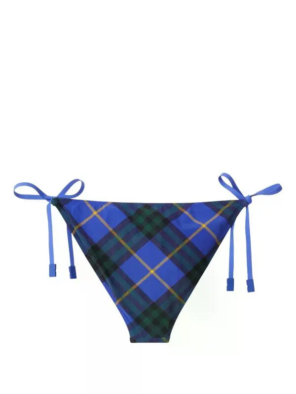 Burberry Checked Bikini Bottom