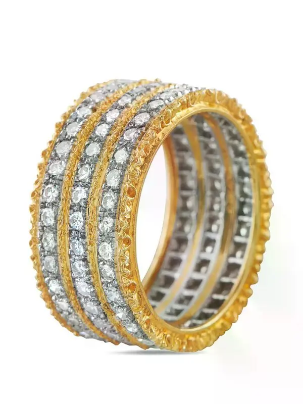 Buccellati Diamond And Yellow Ring - Gold