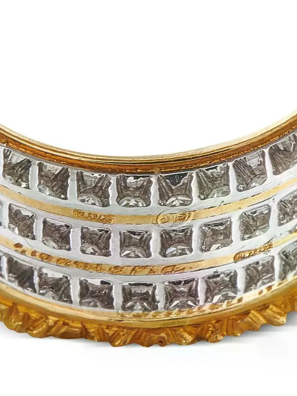 Buccellati Diamond And Yellow Ring
