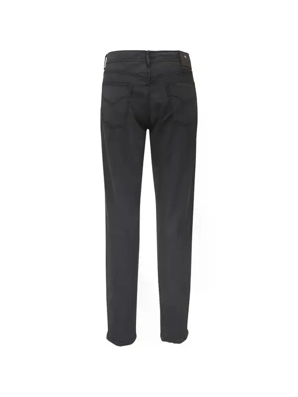 Marco Pescarolo Wool Casual Trousers - Grey