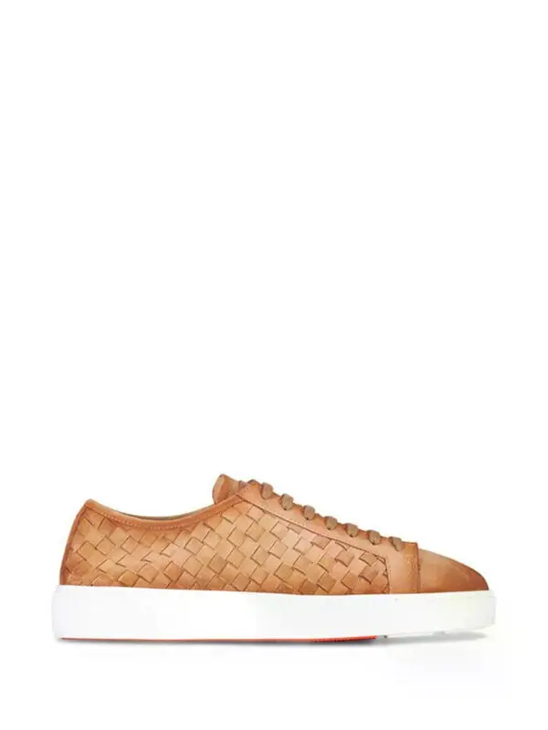 Santoni Woven Sneakers