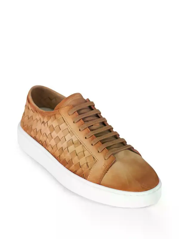 Santoni Woven Sneakers