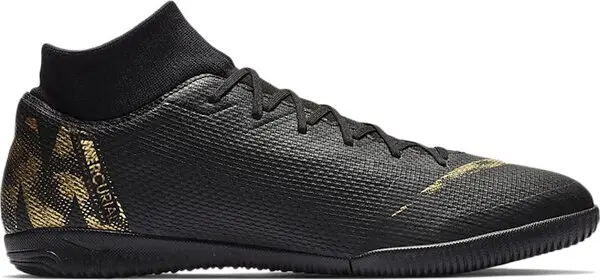 Nike Superflyx 6 Academy Ic Sneakers - Black Metallic Vivid Gold