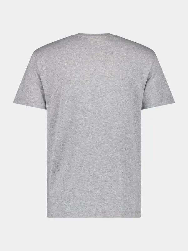 Valentino Garavani Cotton T-shirt With Vlogo Patch