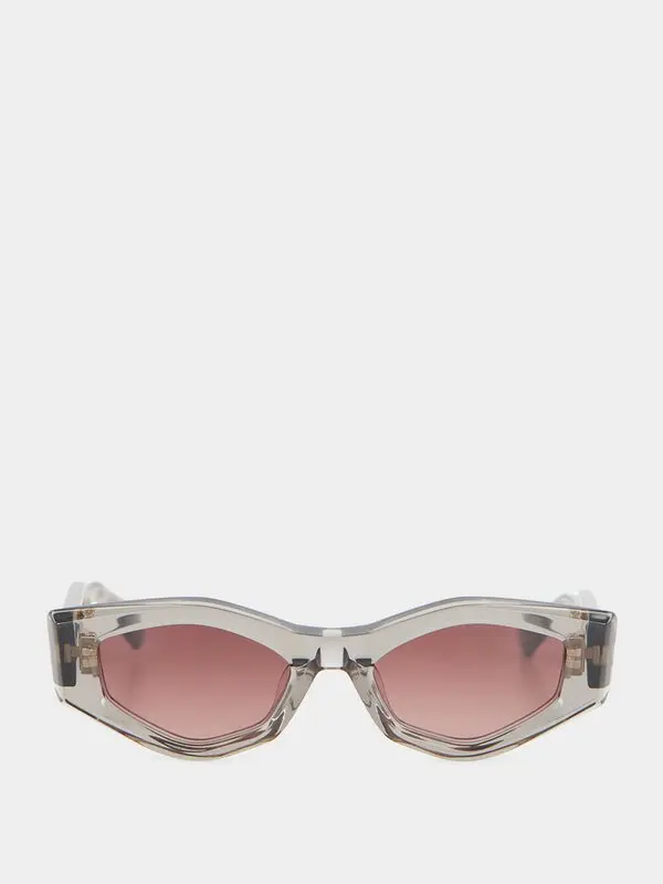 Valentino Garavani V-tre Sunglasses - Red