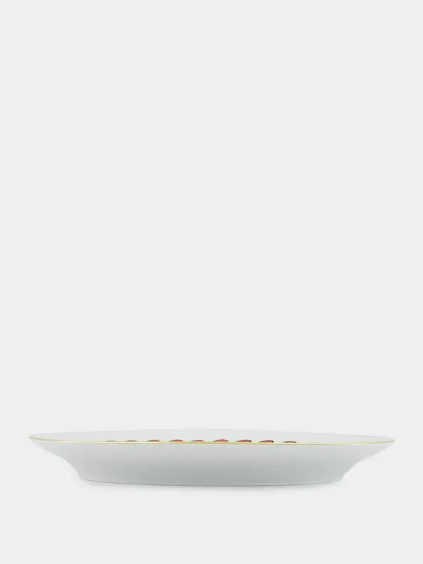 GINORI 1735 Neptune Dolphin Platter - White