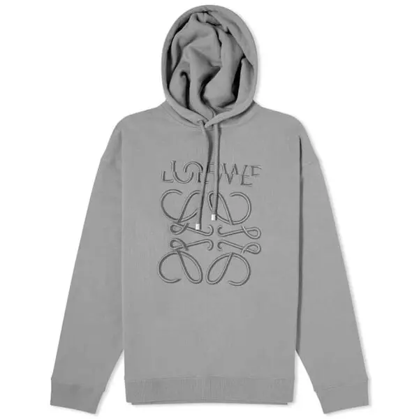 Loewe Relaxed Fit Split Logo Hoodie