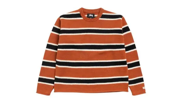 StÜssy Striped Wool Sweater