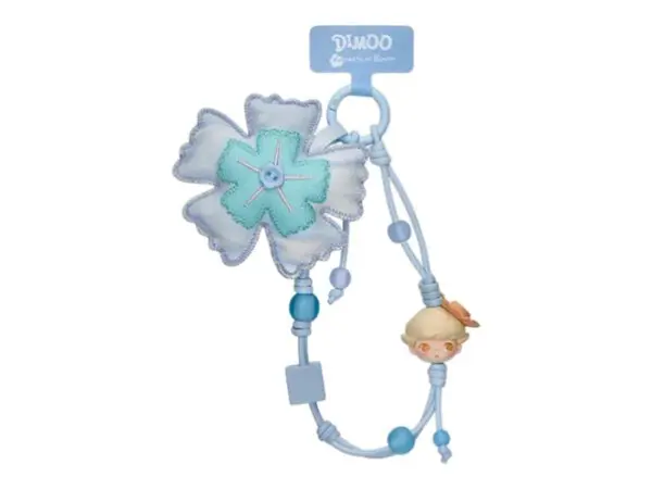 POP MART Dimoo Moments In Bloom Series Spring Overhead Decorative Charm - Multicolor