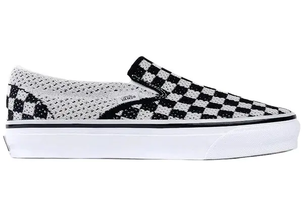 VANS Lx Classic Slip-on 98 Ek Checkerboardin - Black/marshmallow