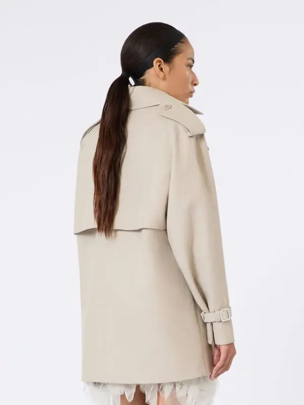 Max Mara Cotton Duster Coat - Sand
