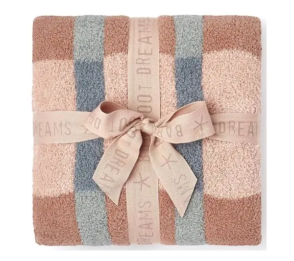 Barefoot Dreams Cozychic Colorful Check Strolle R Blanket - One-color