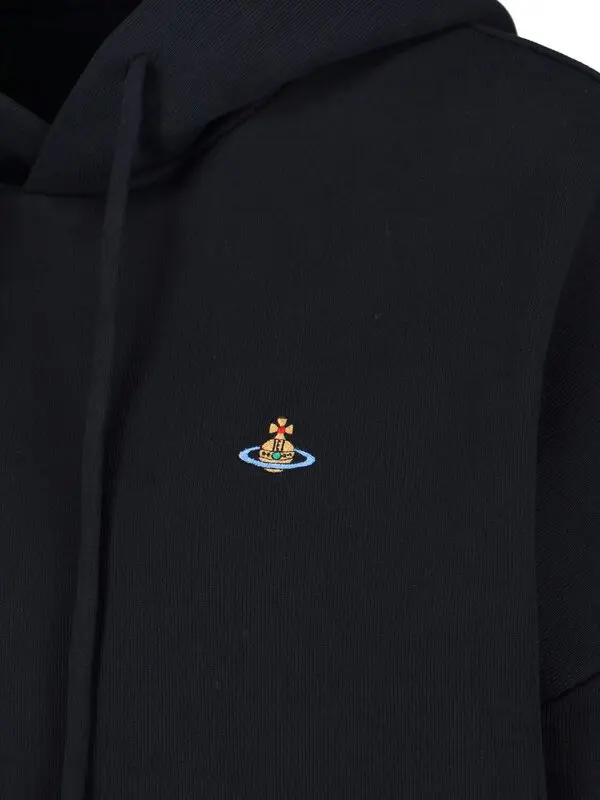 VIVIENNE WESTWOOD Cotton Ashton Hoodie - Black