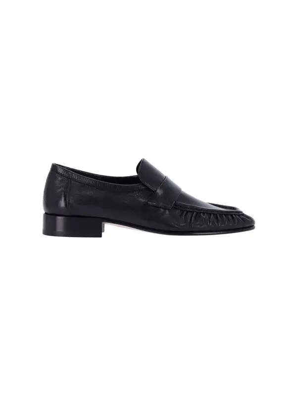 THE ROW Loafers "soft - Black