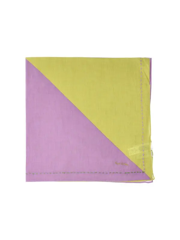 Paul Smith Cotton Scarf - Yellow