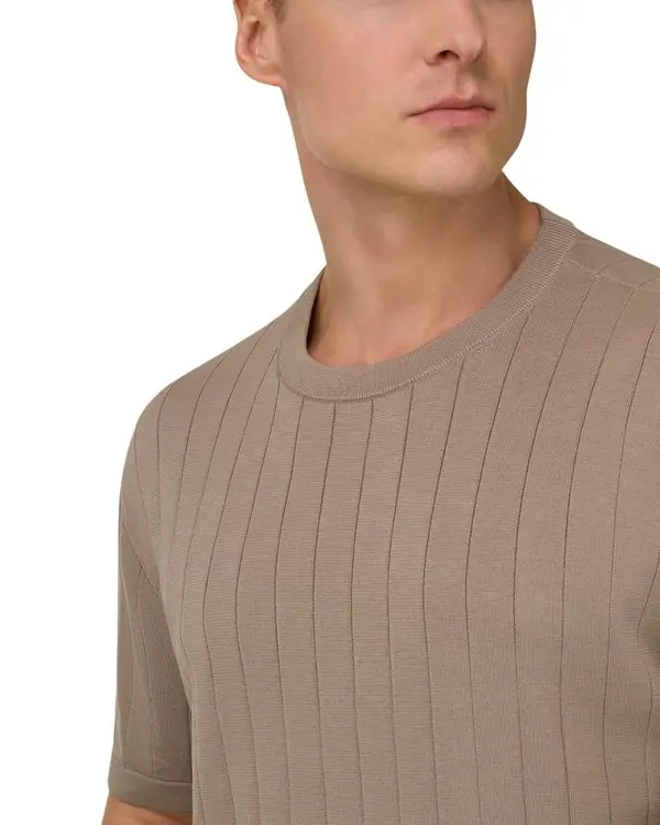 Boggi Milano Cotton Silk Crewneck T-shirt