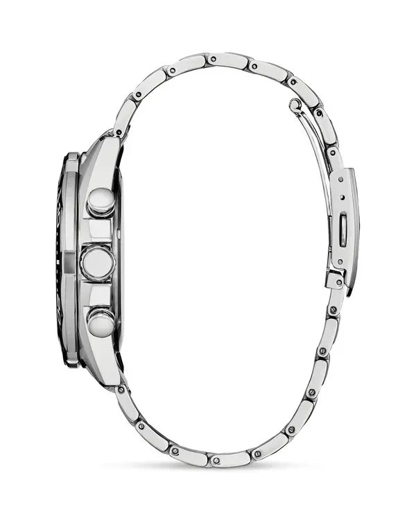 Citizen Eco-drive Endeavor Chronograph, 43mm - Silver/black