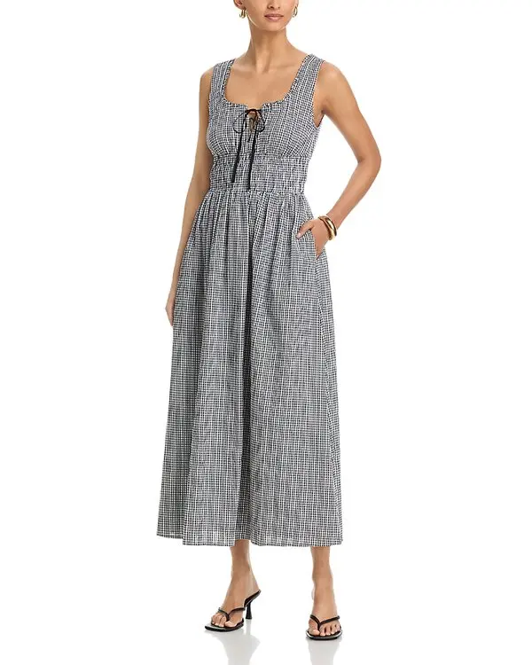 Rails Jordie Gingham Dress - Black Gingham