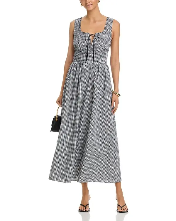 Rails Jordie Gingham Dress - Black Gingham