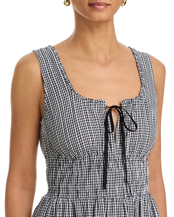 Rails Jordie Gingham Dress - Black Gingham