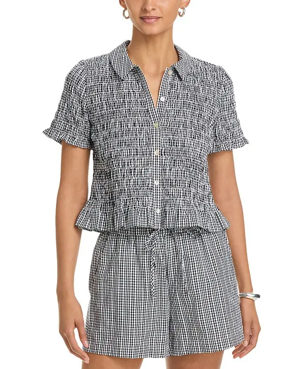 Rails Alton Gingham Shirt - Black Gingham
