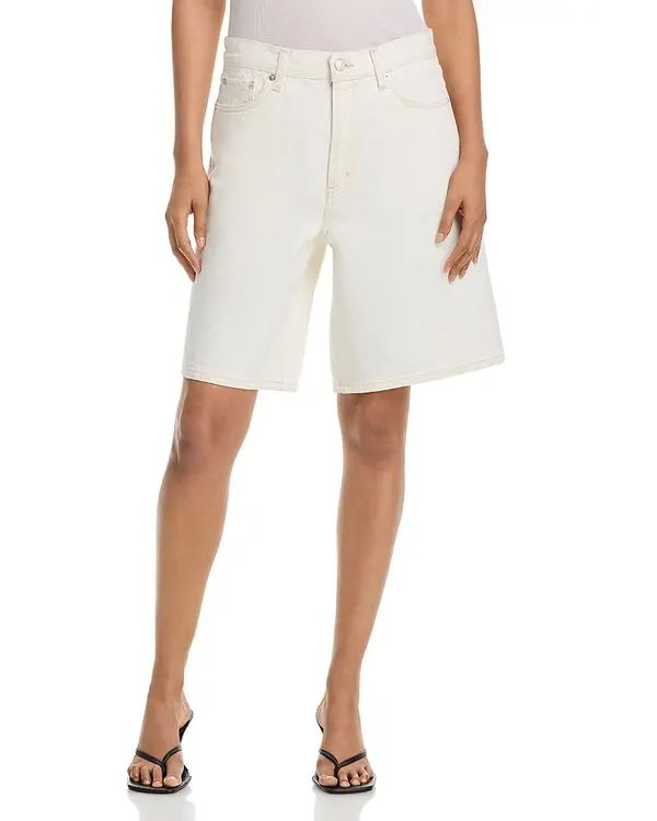 Rails Agoura Wide Leg Shorts - Ecru