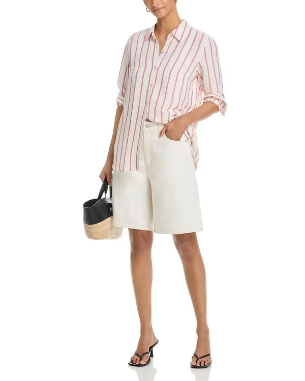 Rails Agoura Wide Leg Shorts - Ecru
