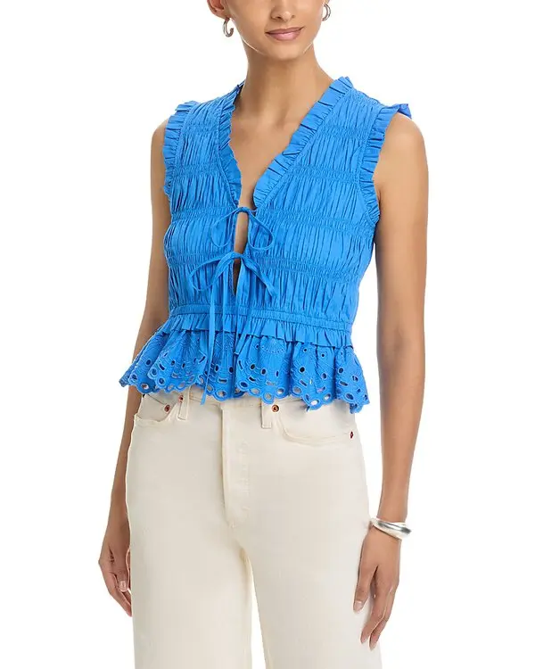 Rails Martine Top - Harbor Blue