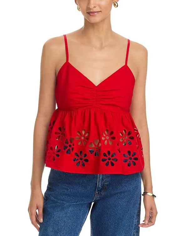 Rails Eyelet Camisole