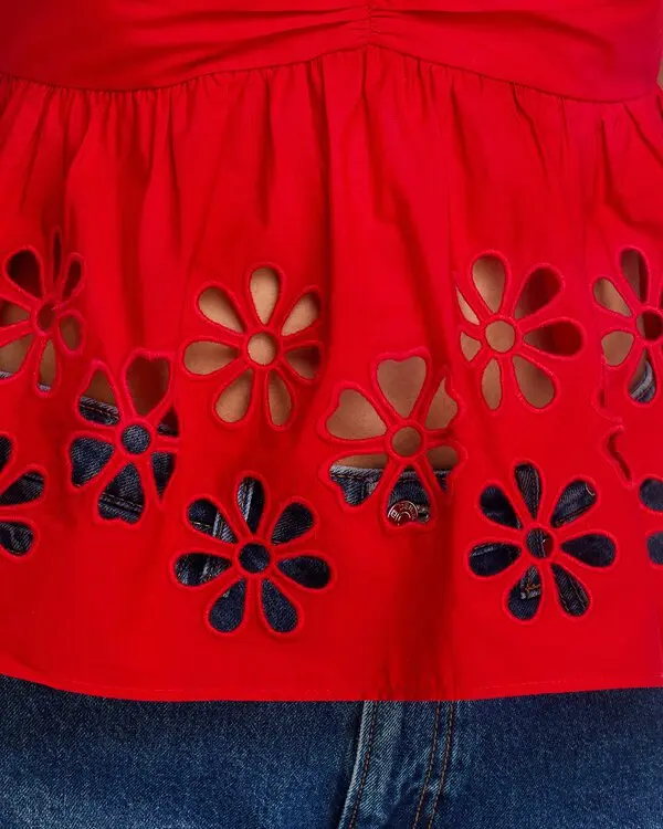 Rails Eyelet Camisole