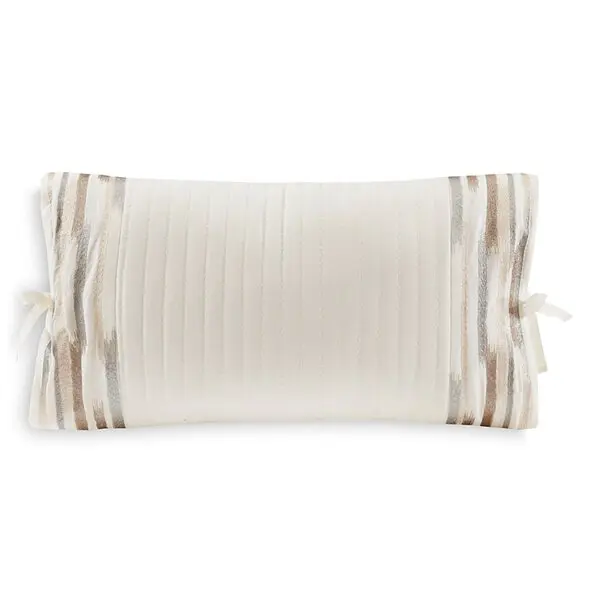 Natori Hanae Oblong Decorative Pillow, 12 X 20 - White