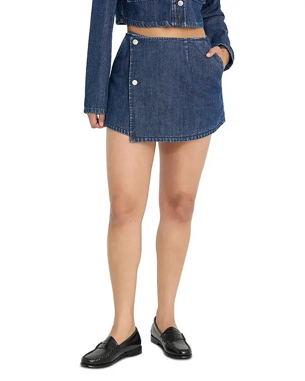 Good American Denim Skort - Indigo