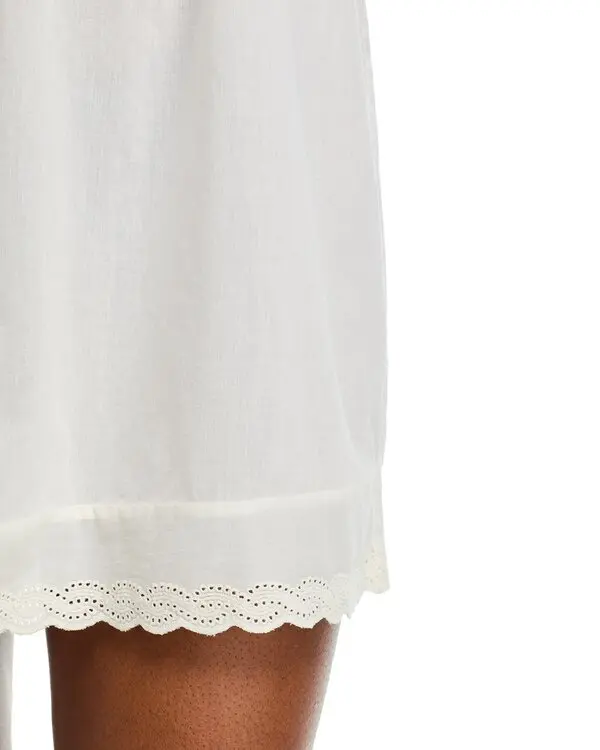 The Great. The Eyelet Mini Tank Dress