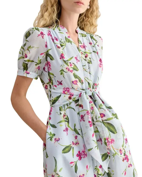 HOBBS LONDON Clarissa Belted Midi Dress