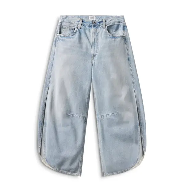 Citizens Of Humanity Tulip High-rise Curved Hem Jeans - Somersault