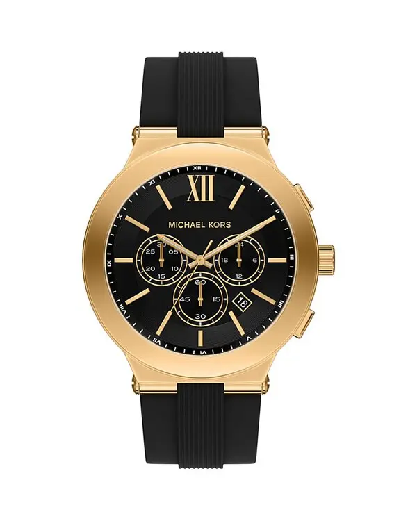 Michael Kors Chronograph Watch, 46mm - Black