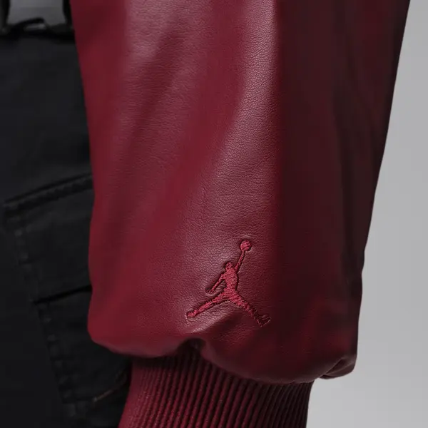 JORDAN Flight Faux Leather Jacket