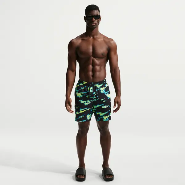 Nike Swim Breaker 7" Brief-lined Volley Short - Yellow