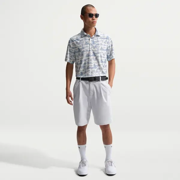 Nike Tailored Performance Dri-fit Golf Polo - Blue