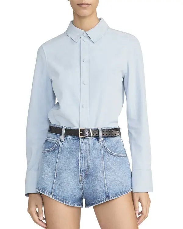 FRAME The Tilt Denim Shorts - Juna