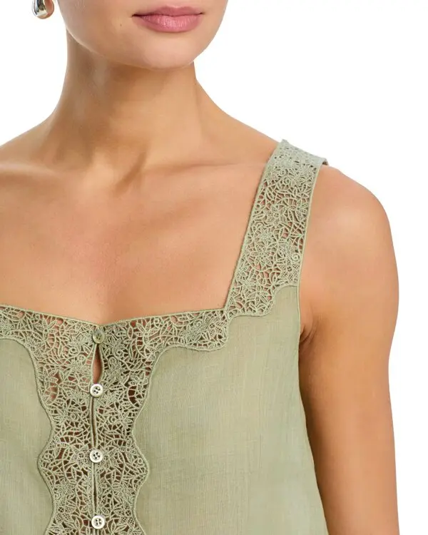 FRAME The Embroidered Tank Top