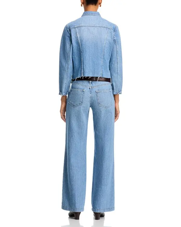 L'Agence Joanne Low Rise Wide Leg Jeans