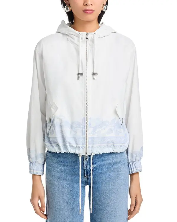 L'Agence Printed Windbreaker