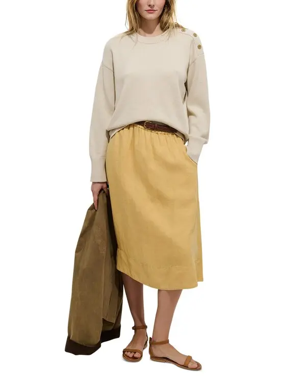 ALEX MILL Maddie Linen Skirt
