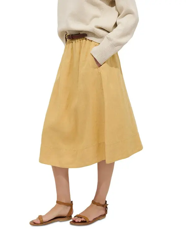ALEX MILL Maddie Linen Skirt