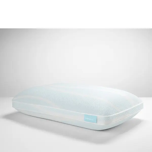 TEMPUR-PEDIC Breeze Prohi Medium Memory Foam Pillow, Queen - White
